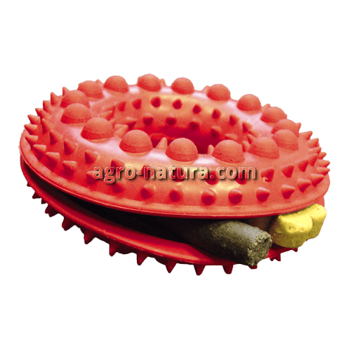 Rubber SnackRing Red - Agronatura tienda online para animales